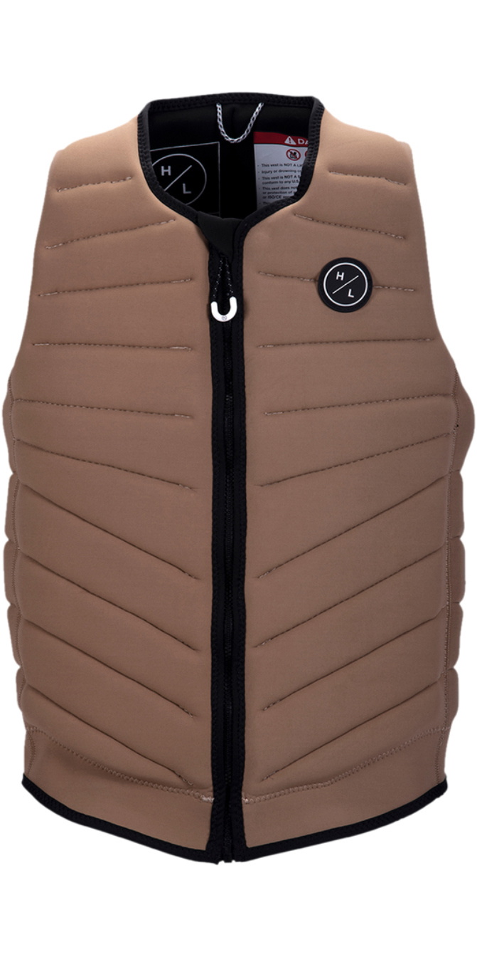 2025 Hyperlite Mens Relapse Jacket H23V-REL-BR - Brown - Boardsports - Wake | Wetsuit Outlet